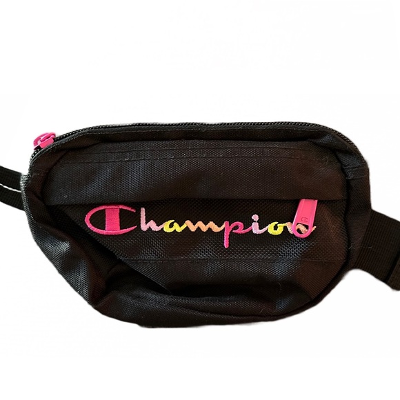 Champion | Bags | Champion Small Black Fanny Pack Womens Unisex ...